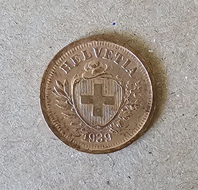 1939 Rappen Centime (Gebraucht) in Meyrin für CHF 34 – mit Lieferung auf Ricardo kaufen