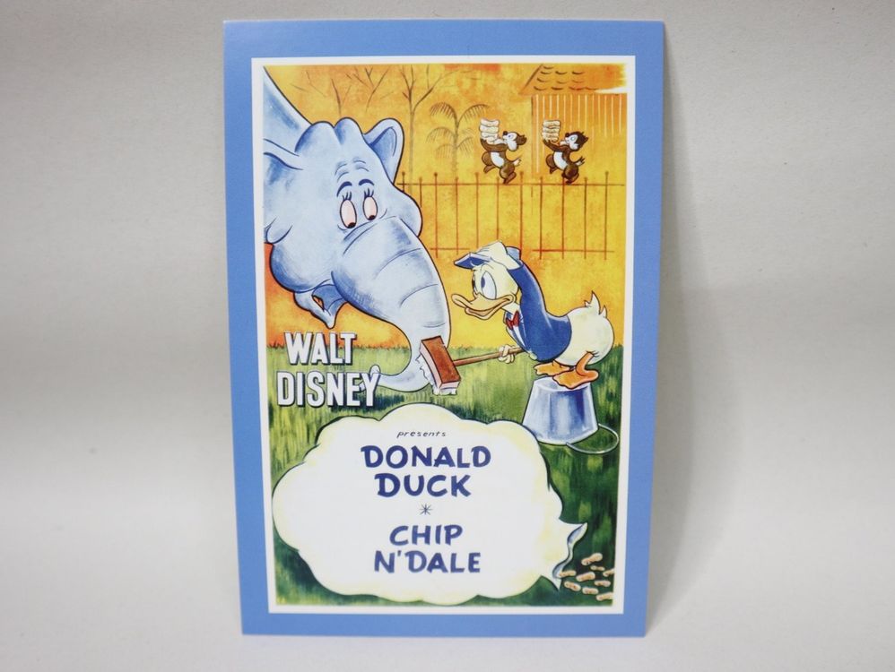 AK Disney Donald Duck Artwork Working for Peanuts (Neu (gemäss ...