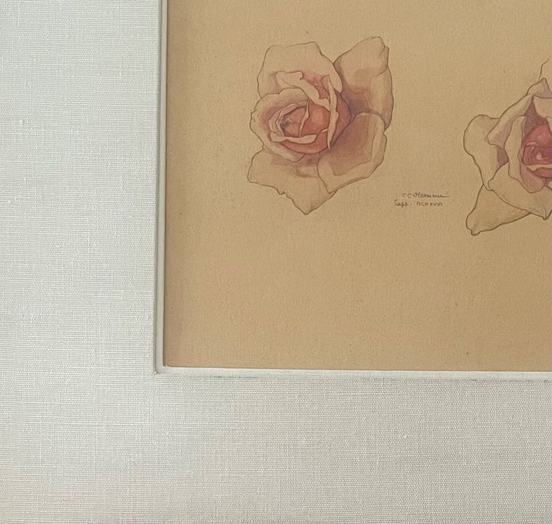 Charles Clos Olsommer(1883-1966)Grosse Stilleben Aquarell | Kaufen auf ...