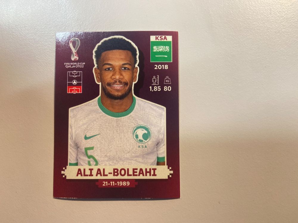 Panini FIFA 2022 World Cup, Nr. KSA 6 | Kaufen auf Ricardo