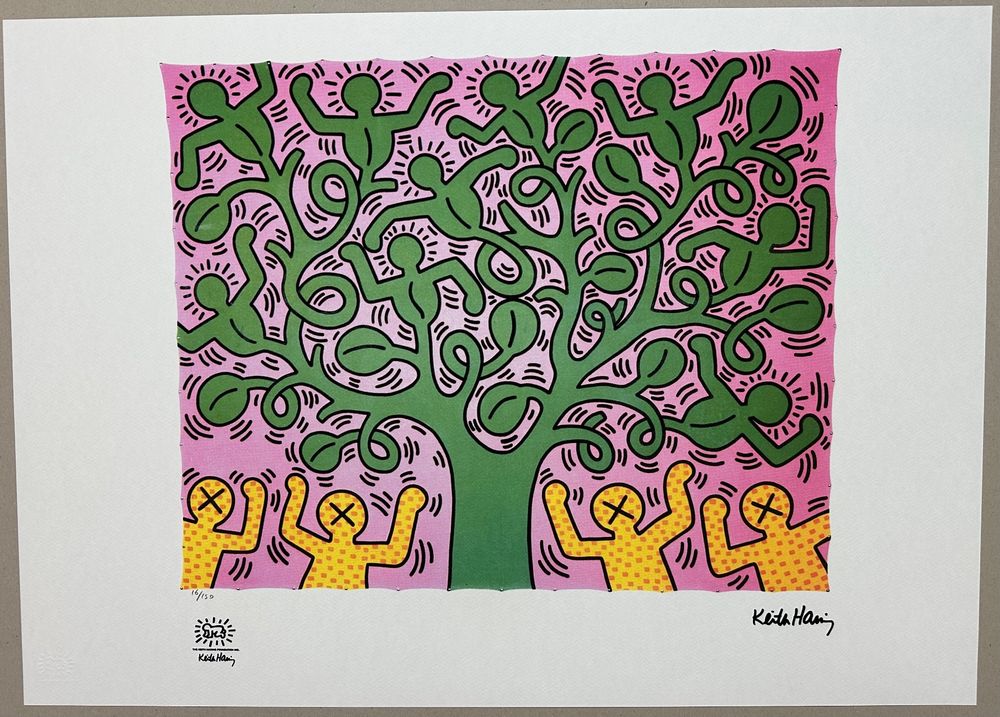Keith Haring: Tree of Life 16/150 (Neu (gemäss Beschreibung)) in Meilen für CHF 70 – mit ...