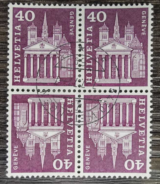 TR103 Bloc Timbre Suisse 1977 / 7 / 7 (Gebraucht) in Cousset für CHF 1.25 – mit Lieferung auf ...