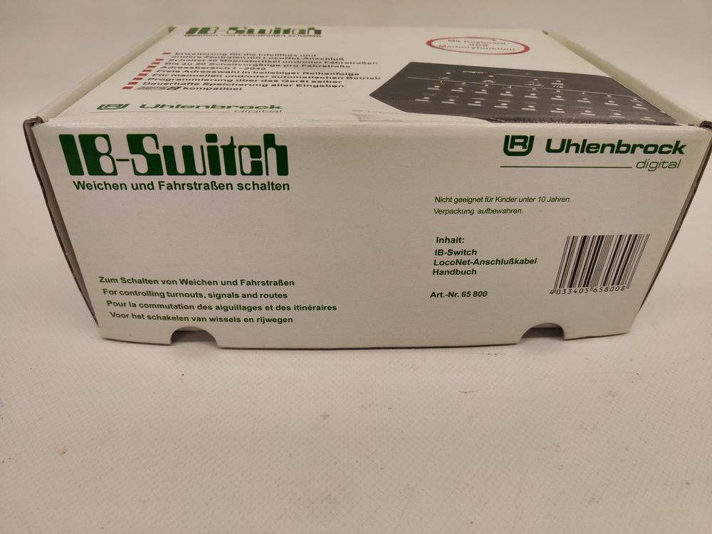 IB Switch - weichen & Fahrstrassen schalten Uhlenbrock | Acheter sur Ricardo