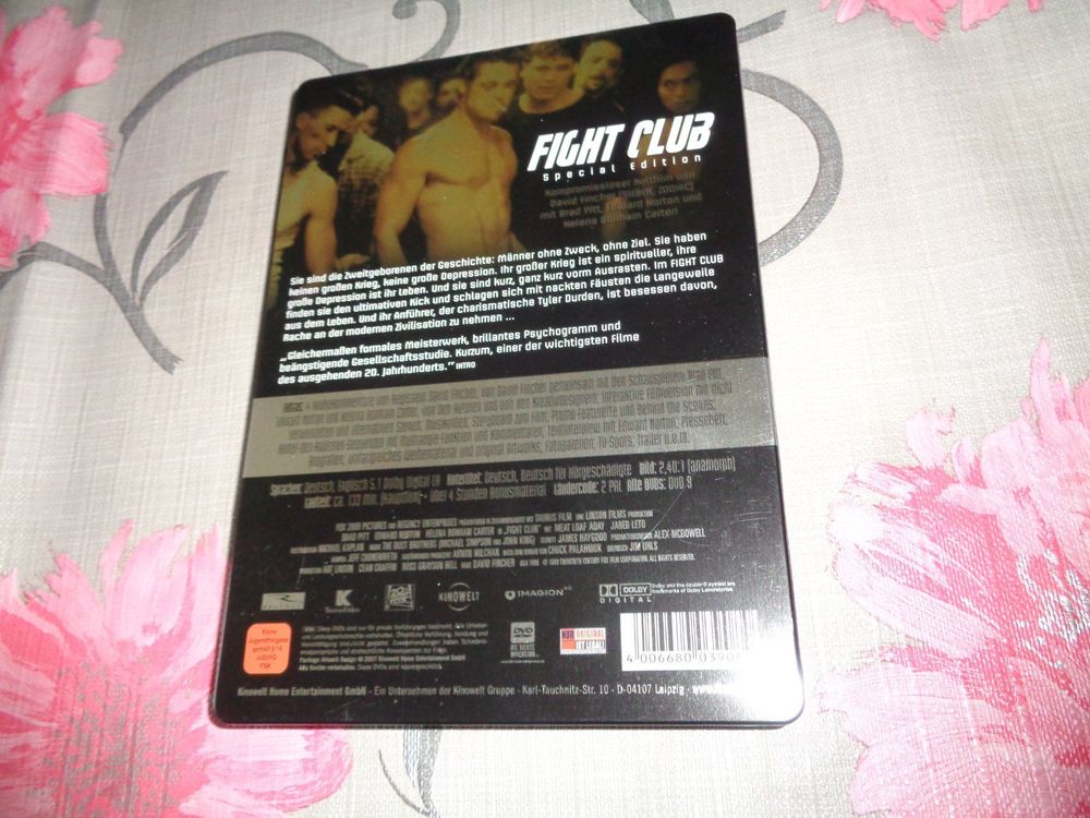 Fight Club Special Edition STEELBOOK DVD (Gebraucht) in für CHF 4.5 ...