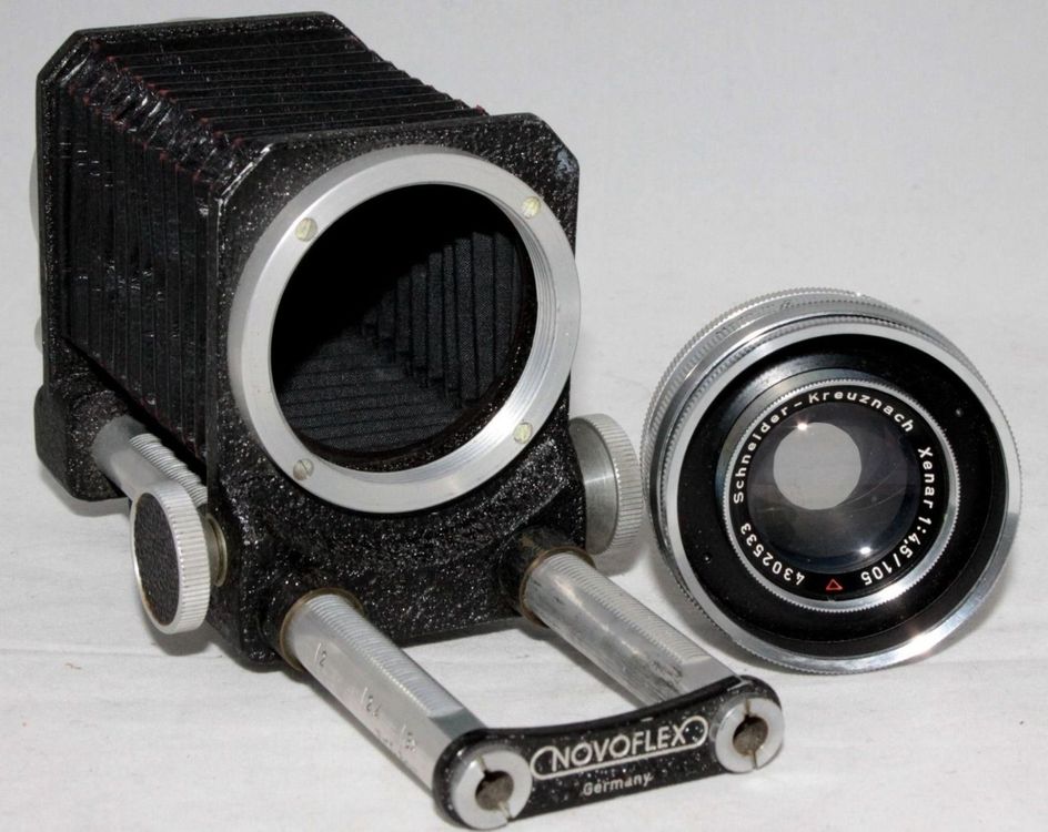 NOVOFLEX BALGEN + Schneider-Kreuznach XENAR 4.5 / 105 mm (Gebraucht) in ...