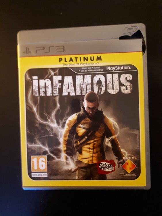 Playstation 3 PS3 - InFamous - Platinum - komplett (Gebraucht) in ...