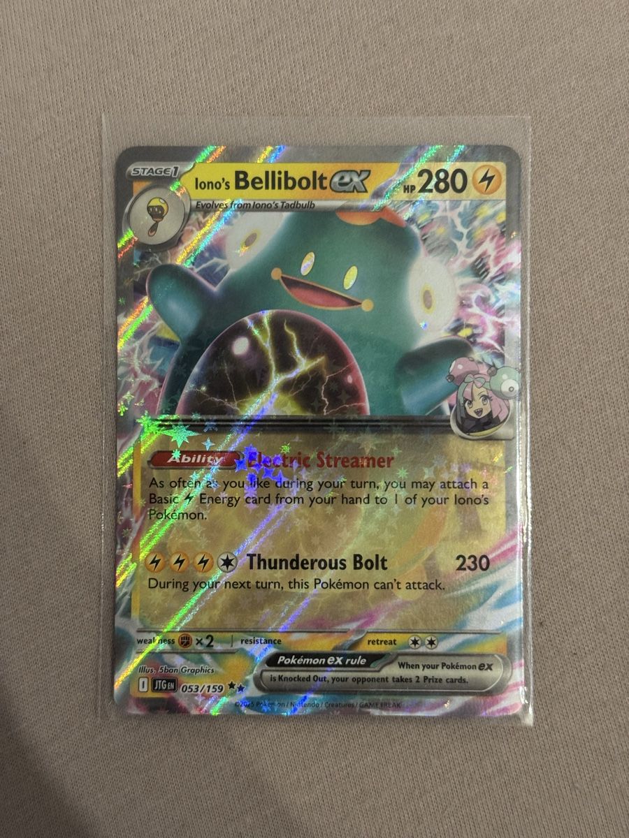 Pokémon Iono's Bellibolt ex 053/159 Journey Together | Kaufen auf Ricardo