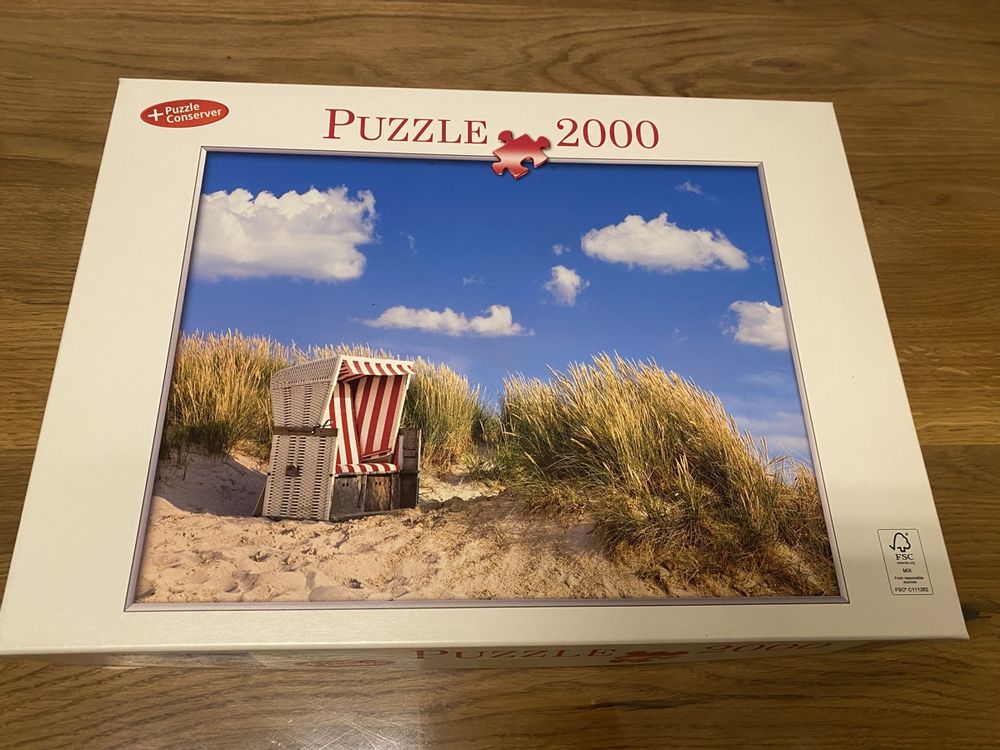 PUZZLE 2000 / Am Strand (Gebraucht) in Birr für CHF 8 – mit Lieferung ...