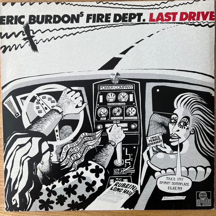 Eric Burdon's Fire Dent. - Last Drive / 1. D-Press. 1980 | Kaufen auf ...