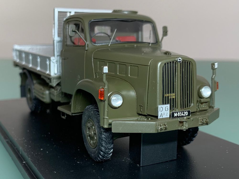 BERNA 2 VM 4x4 à benne basculante Armée suisse 1:43 (Neu und ...