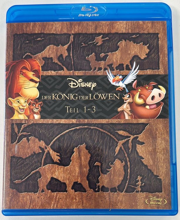 DISNEY DER KÖNIG DER LÖWEN TEIL 1-3 BLU-RAY (Gebraucht) in Zürich für ...