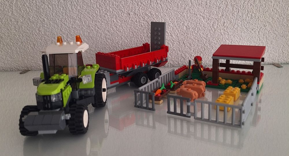 Lego 7684 Schweinestall mit Traktor und Anhänger (Gebraucht) in Sissach ...
