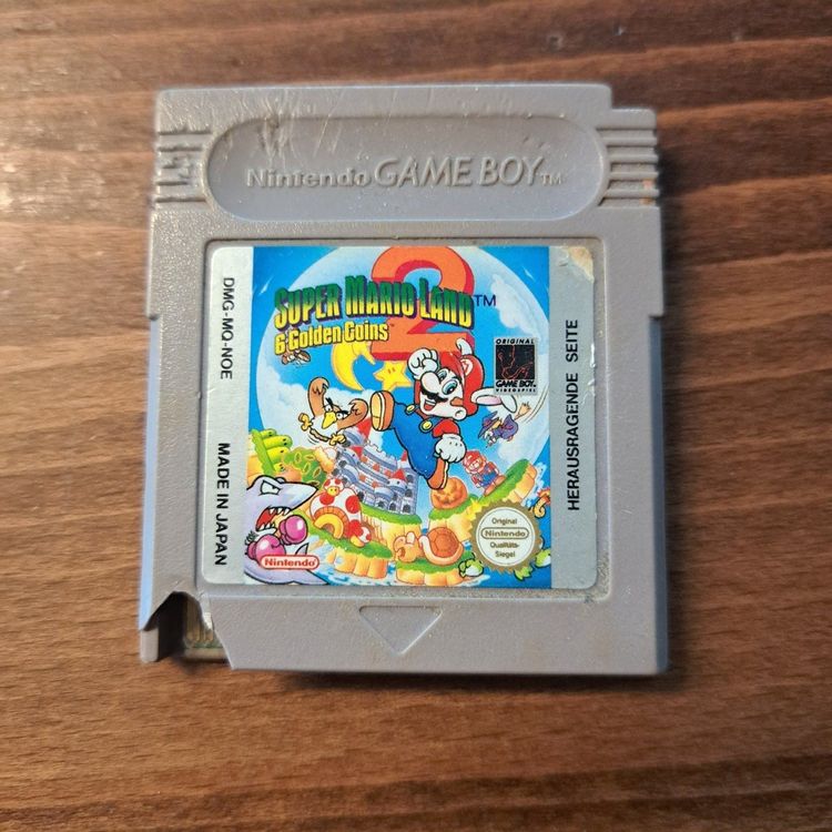 Gameboy-Spiel Super Mario Land 2 (Gebraucht) in Erlach für CHF 25 – mit ...
