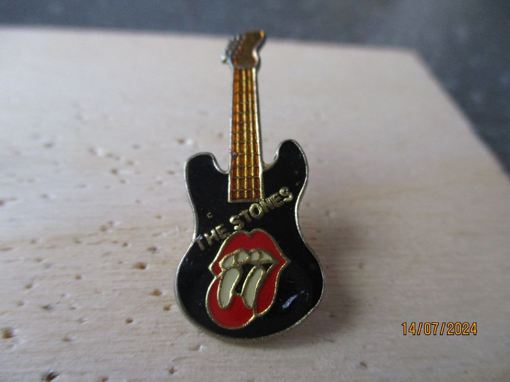 The Rolling Stones Mike Jagger Pin | Kaufen auf Ricardo