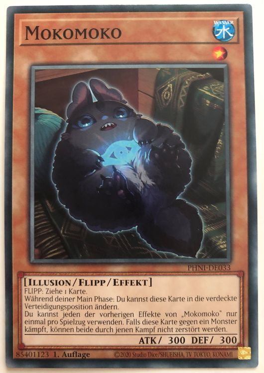 YuGiOh Mokomoko | Effekt um zu Ziehen | Kaufen auf Ricardo