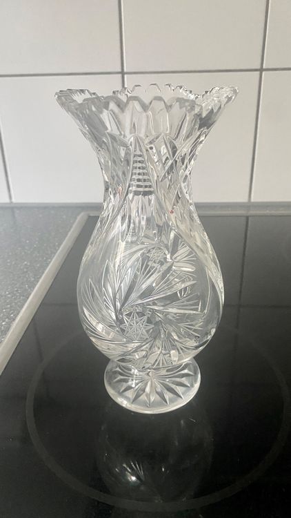 Kristall Vase | Kaufen auf Ricardo