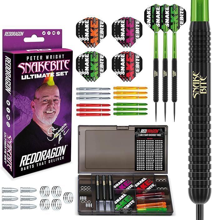 RED DRAGON Brass Steel Tip Darts Sets Dartpfeile (Neu und ...