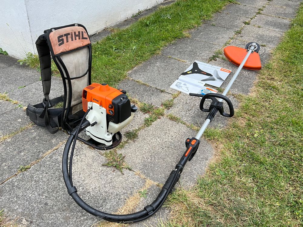 Profi Starke Rücken Rasentrimmer STIHL FR 480 C,Top Zustand (Gebraucht ...