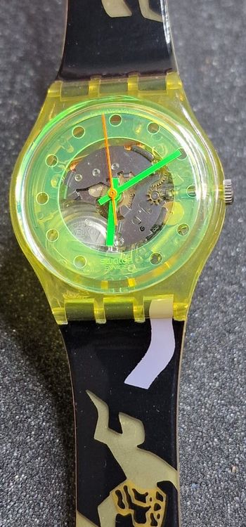 1991 Vintage Swatch Watch Bermudas GK133, Neon, 34mm | Kaufen auf Ricardo