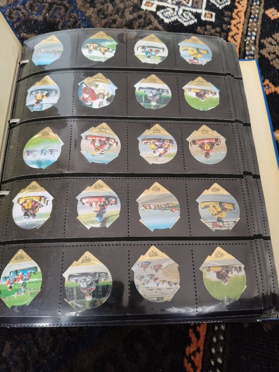 Complete Panini Stickers Collection in Blue Album! (Gebraucht) in ...