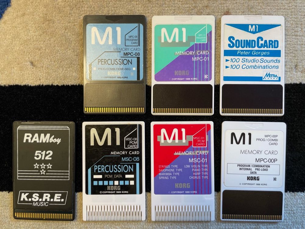 Korg M1 Soundcards | Kaufen auf Ricardo