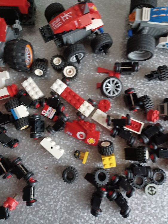 Gross Lot Lego Räder/Antriebe/Ersatzteile am Block.Gem.Bild (Gebraucht) in Hagendorn für CHF 1 ...