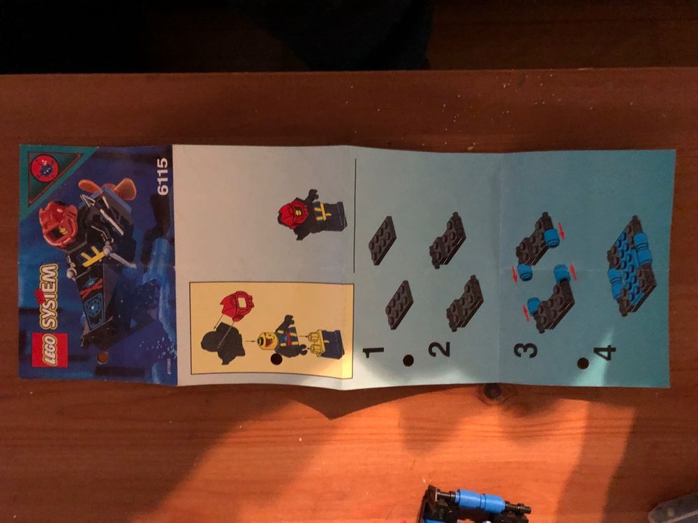 Lego 6115 Shark Scout mit Minifigur und Anleitung | Kaufen auf Ricardo