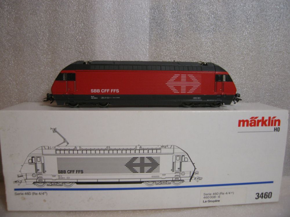 Märklin SBB Lokomotive Re 460 Le Gruyere H0 Analog (Neu (gemäss ...