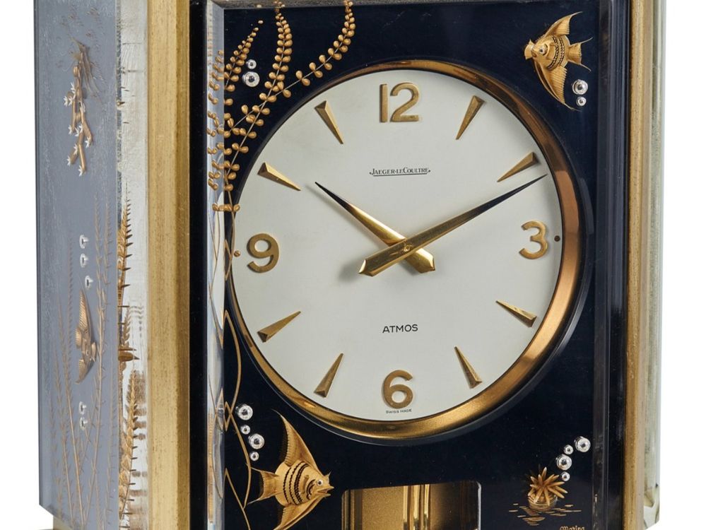 Jaeger-LeCoultre Atmos Marina 'Angelfish' ca 1970 Ref. 5806 (Gebraucht ...