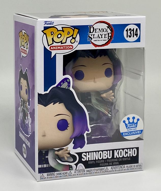 Funko Pop! Demon Slayer, Shinobu Kocho #1314, Funko Excl. (Nuovo e nell ...
