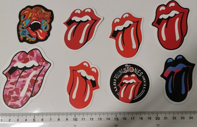 Rolling Stones - 8 Sticker | Kaufen auf Ricardo