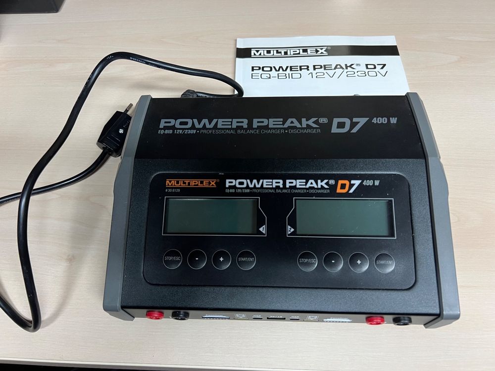 MULTIPLEX Power Peak D7 Eq-bid 12v/230v (Gebraucht) in Lenk im ...