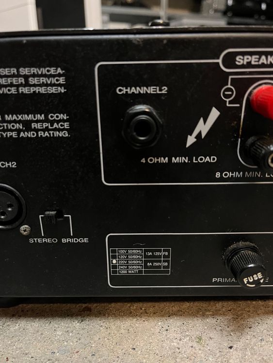 Samick SMP-6000 Verstärker Power Amplifier (Gebraucht) in Zürich für ...