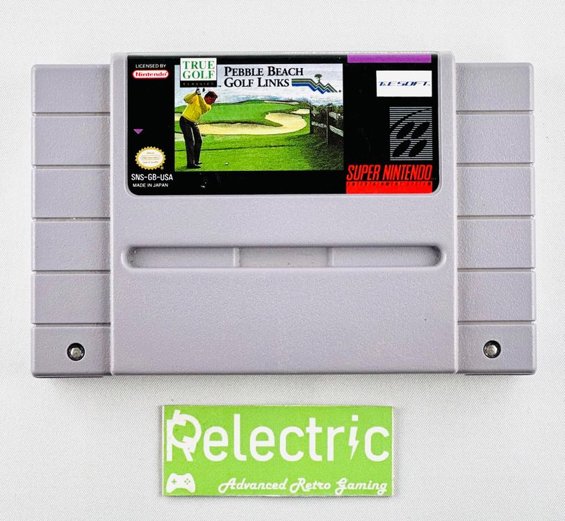 Pebble Beach Golf Links NTSC Super Nintendo SNES (Gebraucht) in Gossau ...