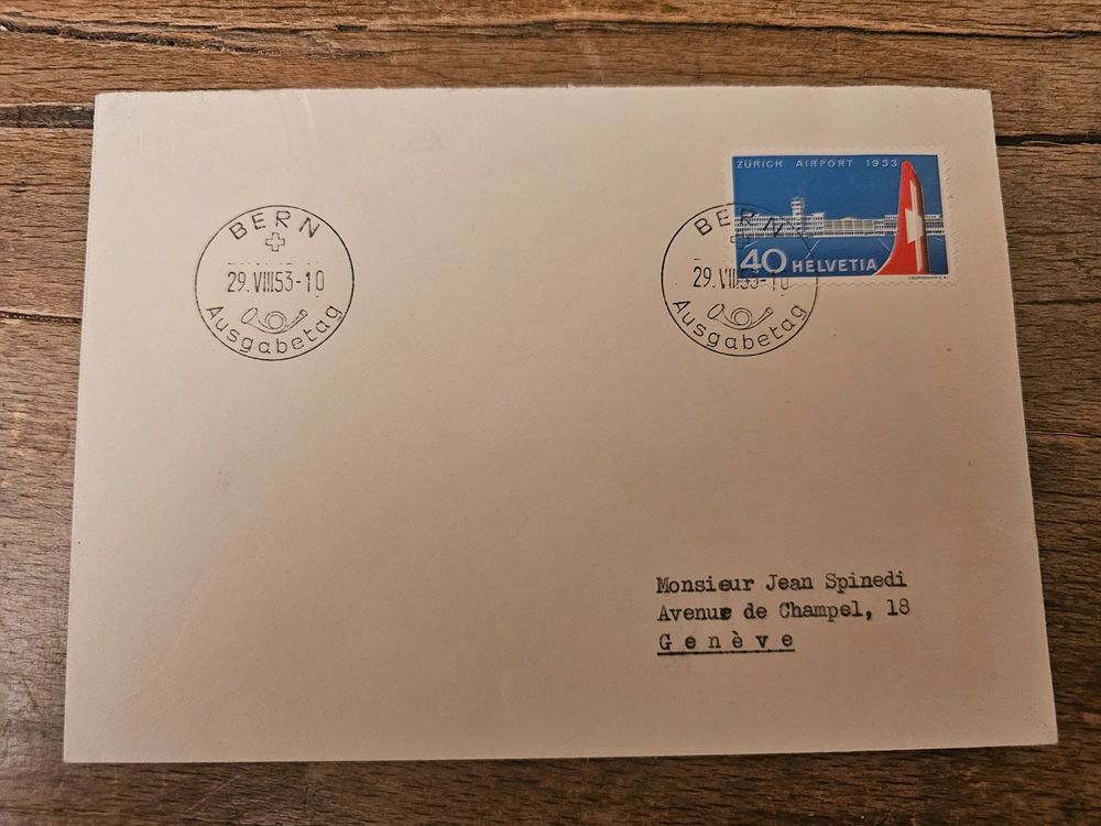 CH 1953 FDC SBK Fr. 100.-- (Gebraucht) in Monte Carasso für CHF 5 – mit Lieferung auf Ricardo kaufen