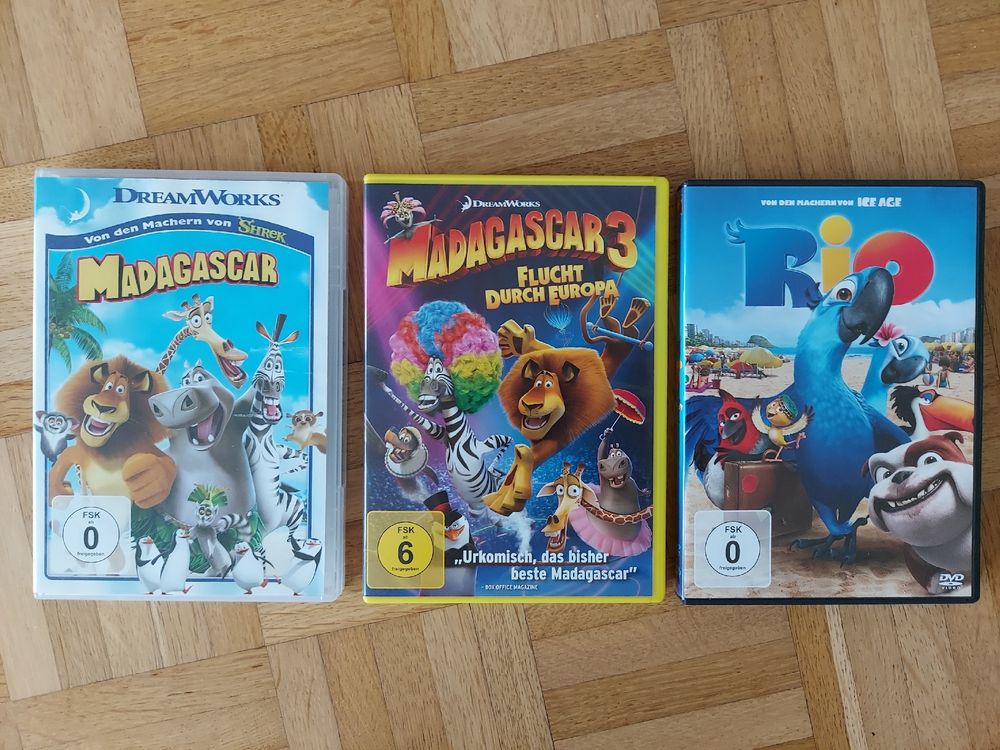 Madagascar und Rio DVD | Kaufen auf Ricardo