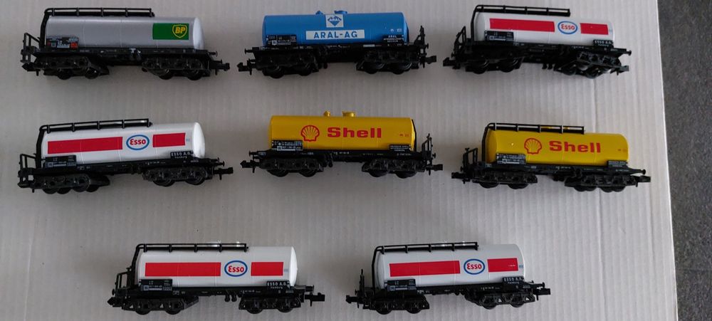 8 Tankwagen 4 achsig Shell BP usw. (Gebraucht) in Biberist für CHF 76 ...