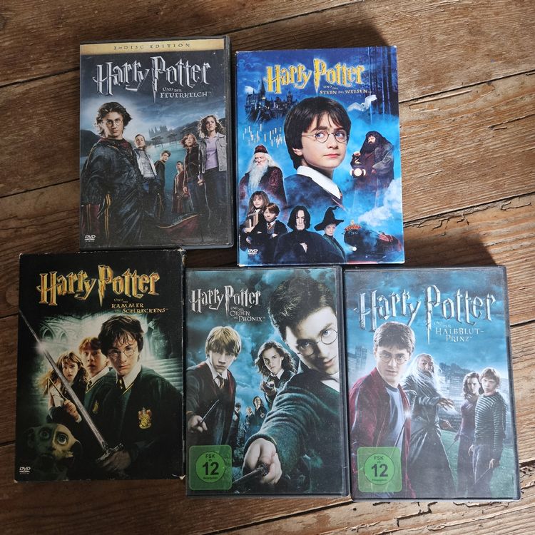 5 Harry Potter DVD (Gebraucht) in Stetten AG für CHF 9 – mit Lieferung auf Ricardo kaufen