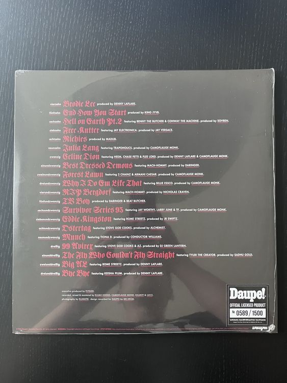 Westside Gunn* - Hitler Wears Hermes 8: Side B (black vinyl) (Neu und ...