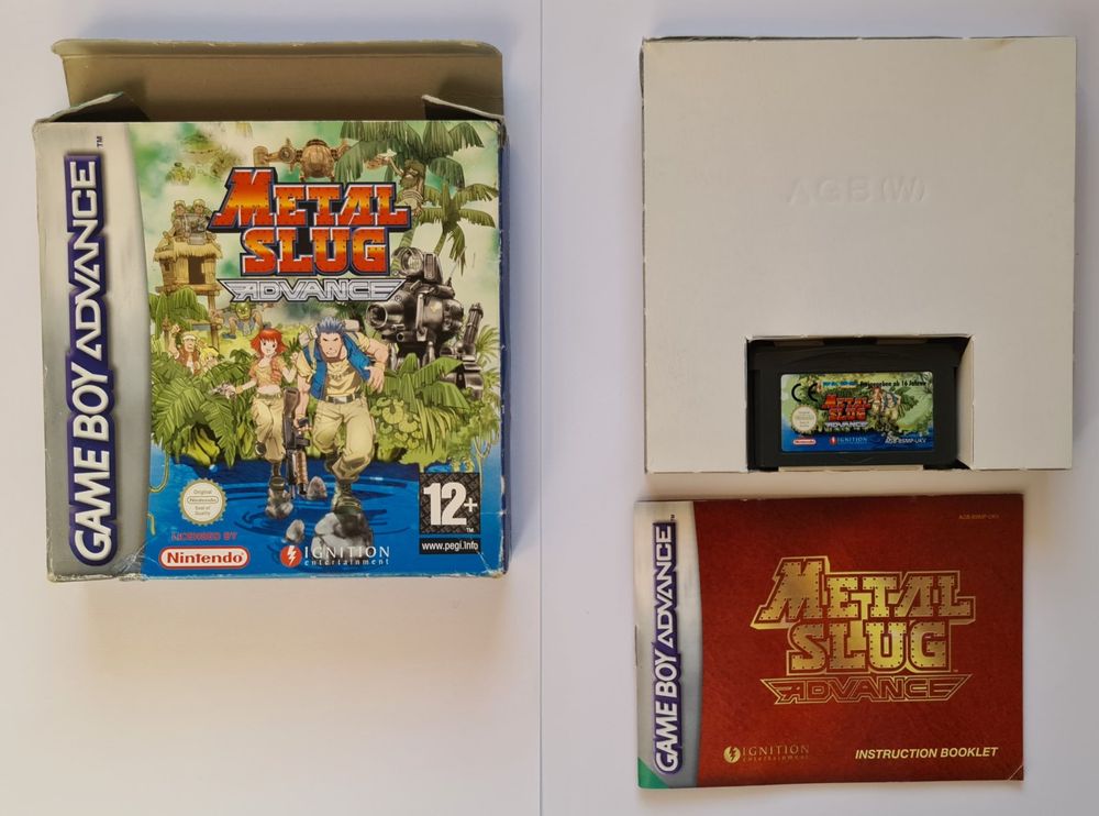 Metal Slug OVP CIB ☠️ Nintendo Gameboy Advance GBA EUR UKV (Gebraucht ...