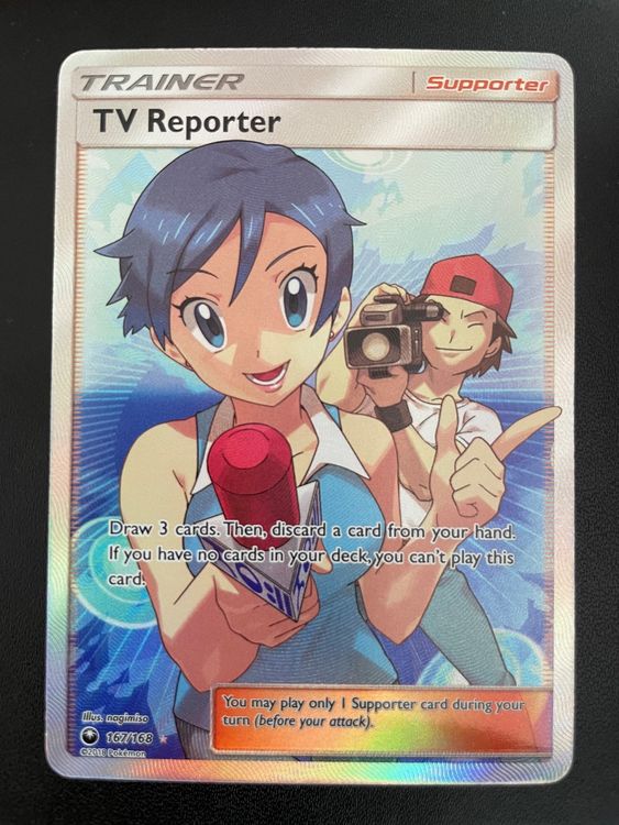 Pokemon TV Reporter Full Art | Kaufen auf Ricardo