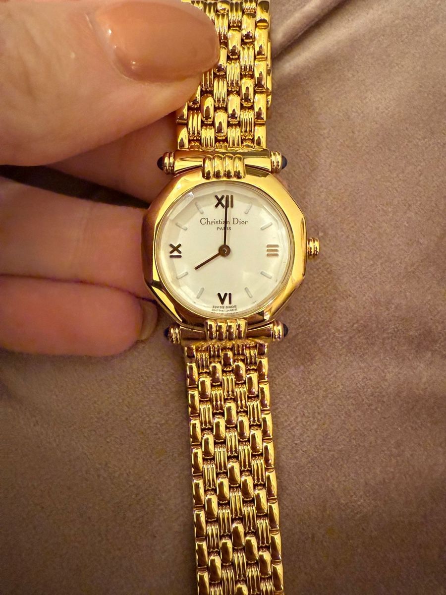 Christian Dior Uhr, Damen, Gold, Top Zustand, Vintage! (Gebraucht) in ...