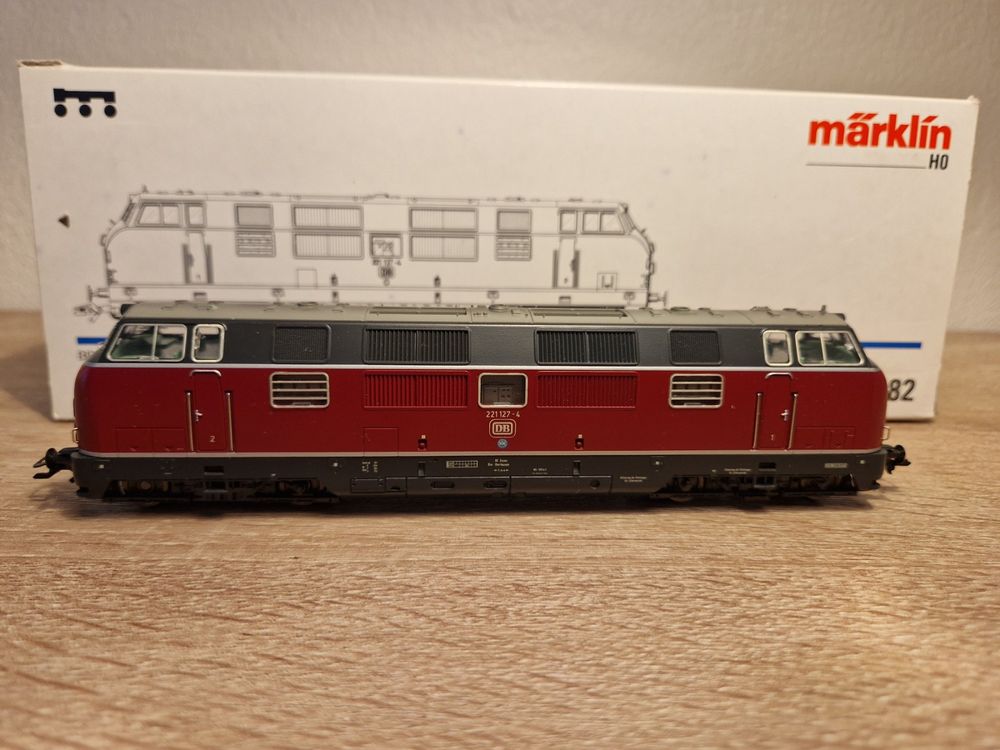 Märklin 3482 Diesellok BR 221 127-4 DB H0 OVP NEU | Kaufen auf Ricardo