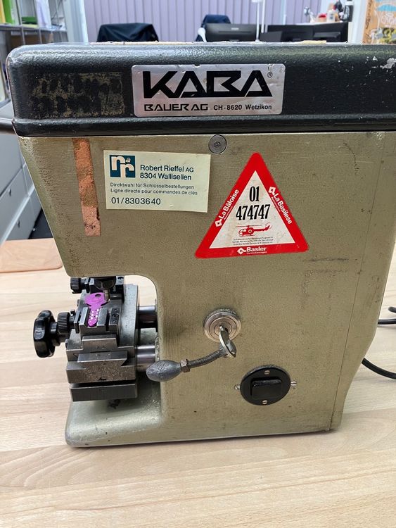 KABA 8 Schlüsselmaschine (Gebraucht) in Dättwil für CHF 350 – nur Abholung auf Ricardo kaufen