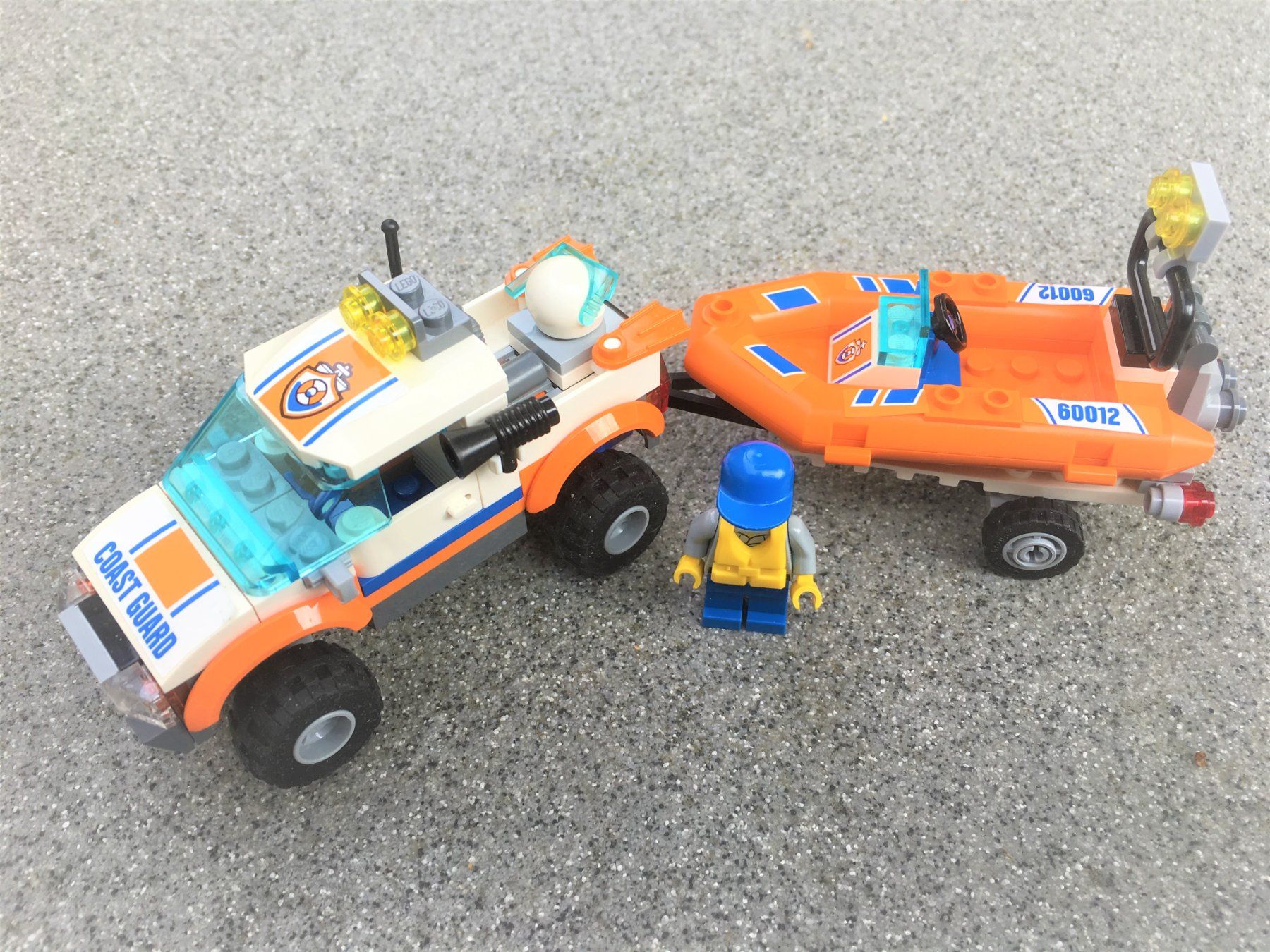 LEGO City # 60012 COAST GUARD 4x4 mit Taucherboot (Gebraucht) in ...