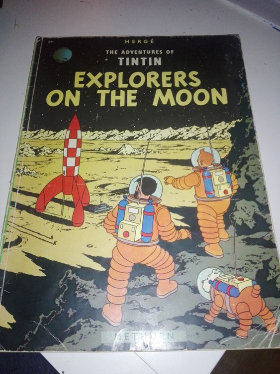 The Adventures of Tintin - Explorers on the Moon (english) (Gebraucht ...