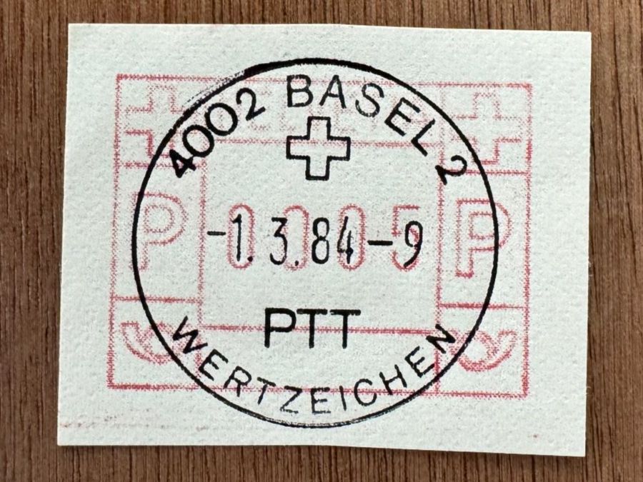 ATM Typ 6, weisses Papier!! mit Vollstempel (Gebraucht) in Jegenstorf ...