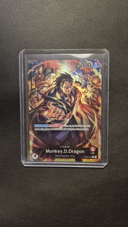 One Piece TCG Monkey D Dragon Alt Art Leader Op07 | Kaufen auf Ricardo