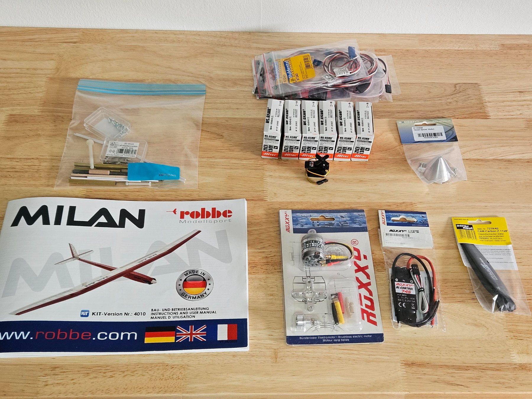 Robbe Milan Motorsegler - Bausatz - Inkl. aller Elektronik (Gebraucht ...