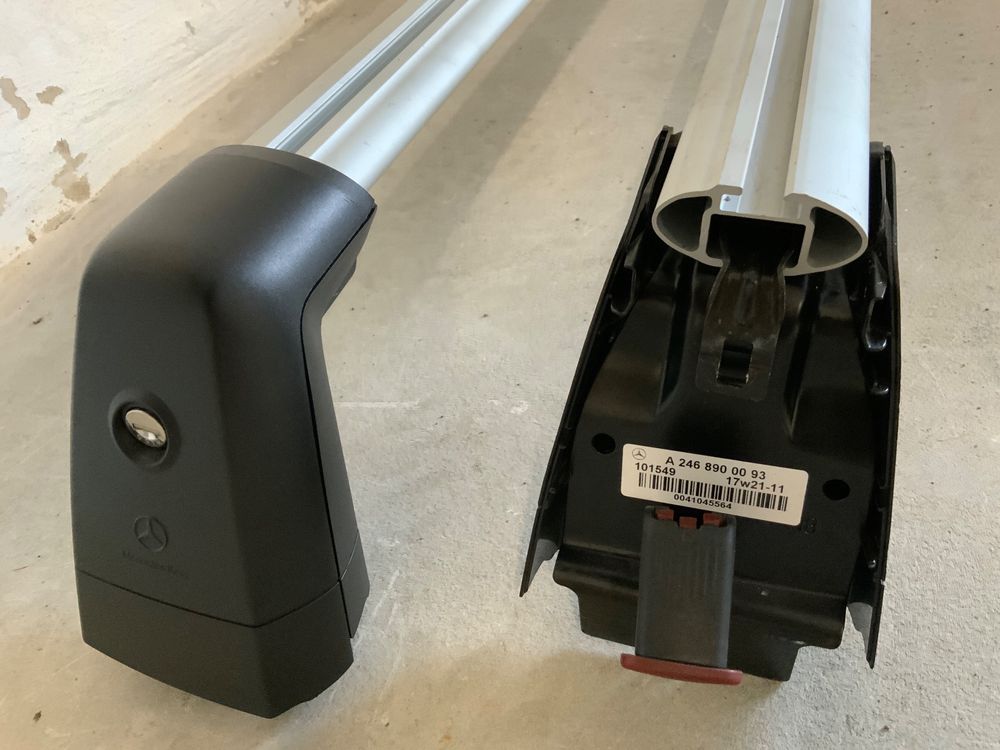 Dachbox ORIS und Grundträger Mercedes-Benz Original (Gebraucht) in ...
